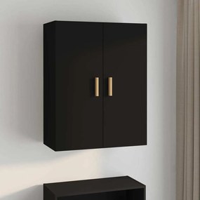 vidaXL Závěsná nástěnná skříňka 69,5 x 34 x 90 cm [812259] Barva: Černá