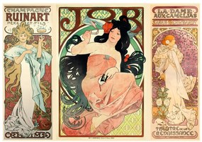 Fototapeta - Alfons Mucha - ženy 400x280 + zdarma lepidlo