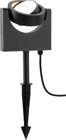 P 94408 Venkovní bodové svítidlo Swivea antracit IP44 8W 230V teplá bílá nastavitelná hlava svítidla - PAULMANN