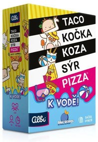 Albi Taco, kočka, koza, sýr, pizza - K vodě