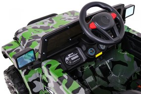 Tomido Elektrické terénní autíčko Full Time 4WD maskáčové
