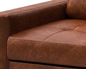 Křeslo musso tufted cognac MUZZA