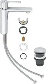 Grohe Lineare - Umyvadlová baterie s výpustí Push-Open chrom