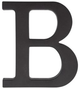 PSG 64.13B - plastové 3D písmeno B, číslo na dům, výška 90 mm, černé