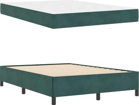 Rám postele Tmavě zelená 160 x 200 cm textil 3399075