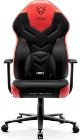 Herní židle Diablo X-Gamer 2.0 Normal Size: černo-červená Černá/červená
