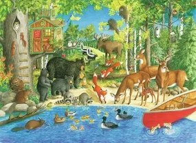 Ravensburger Lesní přátelé / 200 dílků / od 8 let