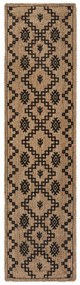 Hans Home | Běhoun Printed Jute Rowen Natural/Black