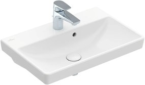 VILLEROY & BOCH Villeroy &amp; Boch AVENTO - Umyvadlo, 550x370x180 mm, s přepadem, bílá alpin 4A005501