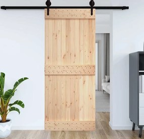 vidaXL Dveře NARVIK 70 x 210 cm masivní borové dřevo [154430] Barva: Přírodní