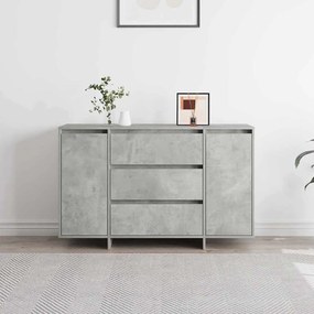 Servírovací skříň Betonově šedá 120 x 41 x 75 cm 3333909