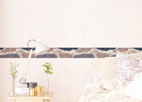 Samolepící bordura na zeď Pastelový Květ | 5 m x 13.8 cm | DWB8407