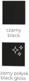 Arkos Šatní skříň Milena 150 Kombinace barev: Černá + černá
