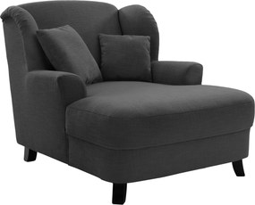 XXXLutz XXL KŘESLO, textil, kompozitní dřevo, tmavě šedá Sit & More - Online Only křesla & taburety - 000144004205