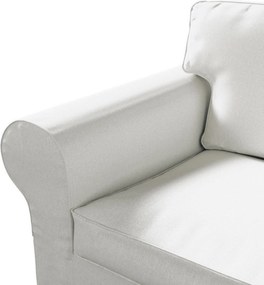 Potah na pohovku IKEA  Ektorp 3-místná, nerozkládací barva krémová látka pletený vzor