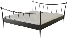 Nábytek ATIKA s.r.o. Kovová postel JOLLY Povrchová úprava: stříbrná RAL 9006, Rozměr: 100 x 200 cm