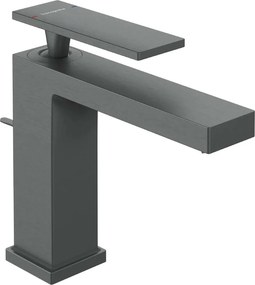 Hansgrohe Tecturis E - Umyvadlová baterie s výpustí, EcoSmart+, kartáčovaný černý chrom 73010340