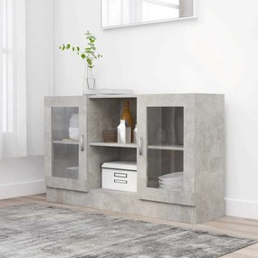 vidaXL Příborník 120 x 30,5 x 70 cm kompozitní dřevo [862522] Barva: Černá