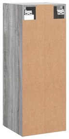 Nástěnná skříňka šedá sonoma 34,5 x 34 x 90 cm