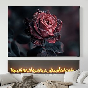 Obraz na plátně - Růže, radostné opojení FeelHappy.cz Velikost obrazu (šířka x výška): 120 x 80 cm