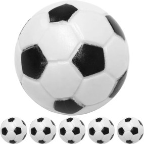Tuin Sada 5 ks černobílých fotbálkových míčků - 31mm