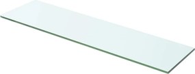 Policové desky 2 ks sklo čiré 60 x 12 cm 3051562