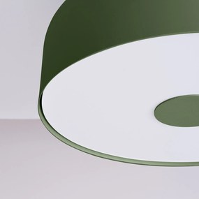 Sollux Lighting Stropní svítidlo OMIQ olivově zelené