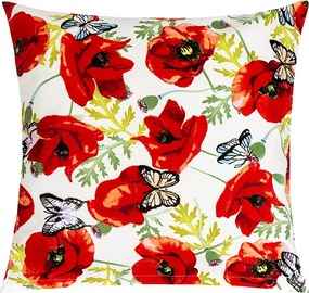 Bellatex Povláček Berta Červená,Bílá,Zelená 45x45 cm
