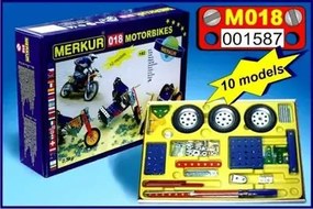 Merkur 018 Motocykly / 174 dílů / 10 modelů / od 6 let