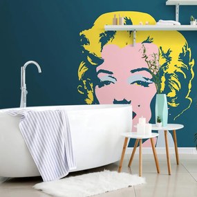 Tapeta Marilyn Monroe v pop art designu