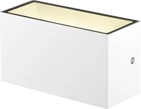 LA 1005153 SITRA M WL UP/DOWN venkovní LED nástěnné přisazené svítidlo, bílé CCT switch 3000/4000 K - BIG WHITE (SLV)