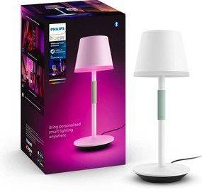 Stolní lampa philips hue go přenosná stolní lampička bílá