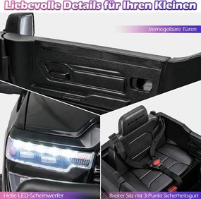 Costway 12 V dětské elektrické autíčko RAM 3500 s 2 25 W motory pro děti od 3