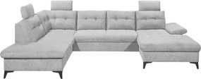 XXXLutz SEDACÍ SOUPRAVA, textil, tmavě šedá MID.YOU - Sedací soupravy - 002220053712