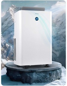 Přenosná klimatizace 14000 BTU s odvlhčovačem a topením WiFi 37l za 24 hodin Berdsen BD-583