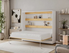 Devesto Sklápěcí postel Horizontální 140 Dub Artisan