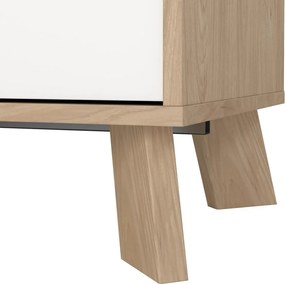 FALCO Komoda Iker 715 jackson hickory/bílá