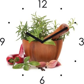 XXXLutz NÁSTĚNNÉ HODINY vícebarevná 30/30 cm Euroart - Nástěnné hodiny - 005721026902