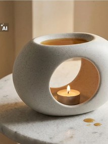 Sinsay - Keramická aroma lampa - bílá