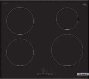 Bosch PUE611BB5E černá / Indukční varná deska / 60 cm / 4 plotýnky / d