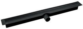 Laveo Slim, sprchový odtok 50 cm, černá, LAV-COS_750D