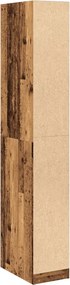 Šatní skříň old wood 30 x 50 x 200 cm kompozitní dřevo 3307745