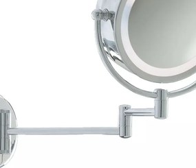 Searchlight 11824 Kosmetické polohovatelné zrcadlo s osvětelním MIRROR IP44, spínač