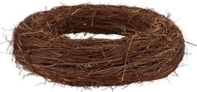 Hnědý věnec z jilmových větví Elm Branch - Ø 40*10 cm