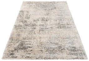 Kusový koberec shaggy Defne šedý 160x229cm