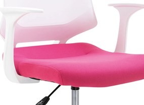 Autronic Dětská židle KA-R202 PINK, růžová/bilý plast