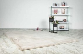 Lalee Kusový koberec Heaven 800 Light taupe Rozměr koberce: 120 cm KRUH