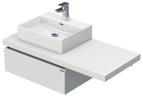 Intedoor Desk New skříňka s umyvadlem na desku DE 54 110 L STORM 1Z Barva: 70 - Dub Kendal přírodní