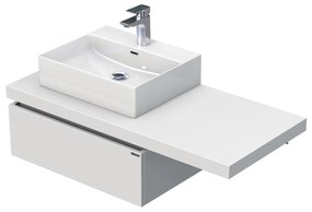 Intedoor Desk New skříňka s umyvadlem na desku DE 54 110 L STORM 1Z Barva: K011 - Borovice krém