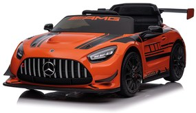 Dětské elektrické auto Mercedes-Benz AMG oranžové + dálkový ovladač